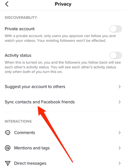 TikTok: How to Sync Your Device Contacts With the App