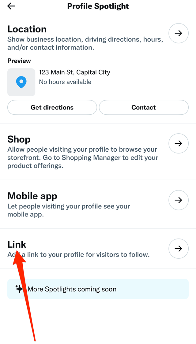 Twitter for Professionals: How to Add a Link Spotlight to Your Profile