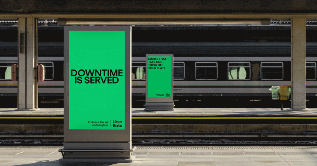 Uber Eats Encourages Customers to Ditch Hustle Culture