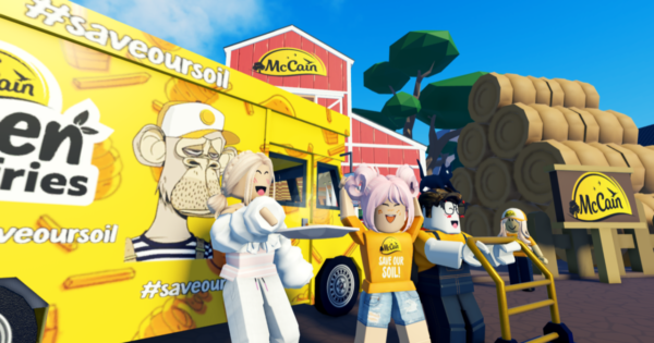 McCain's Roblox Experience to Educate Gen Z on Farming