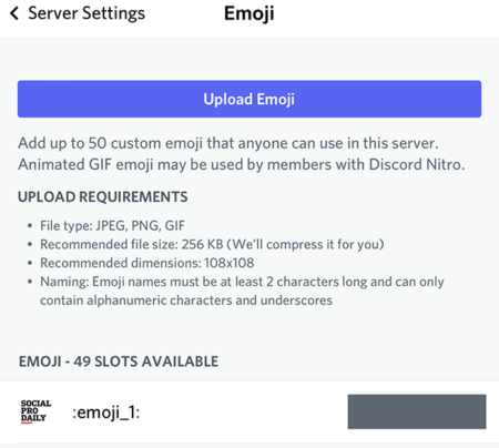 Discord: How to Add Custom Emojis to a Server on Mobile
