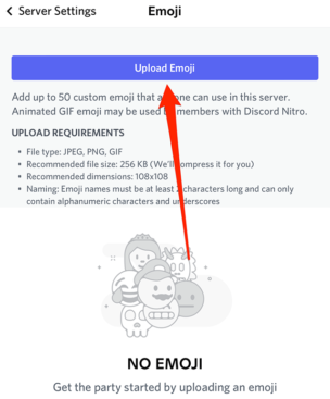 Discord: How to Add Custom Emojis to a Server on Mobile