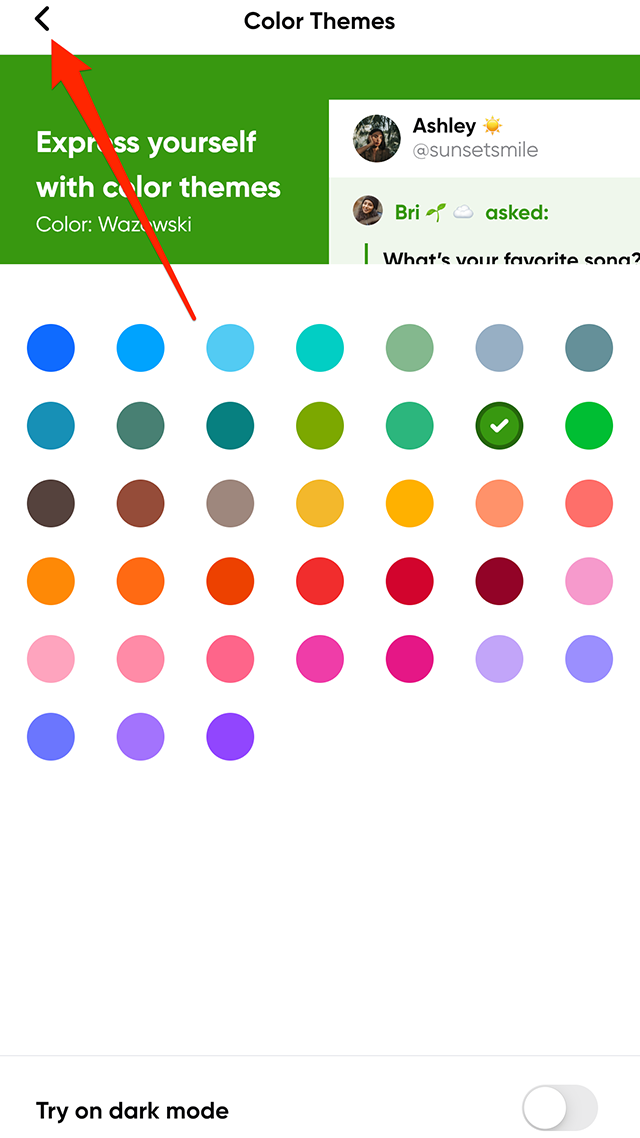 Hive: How to Change Your Color Theme