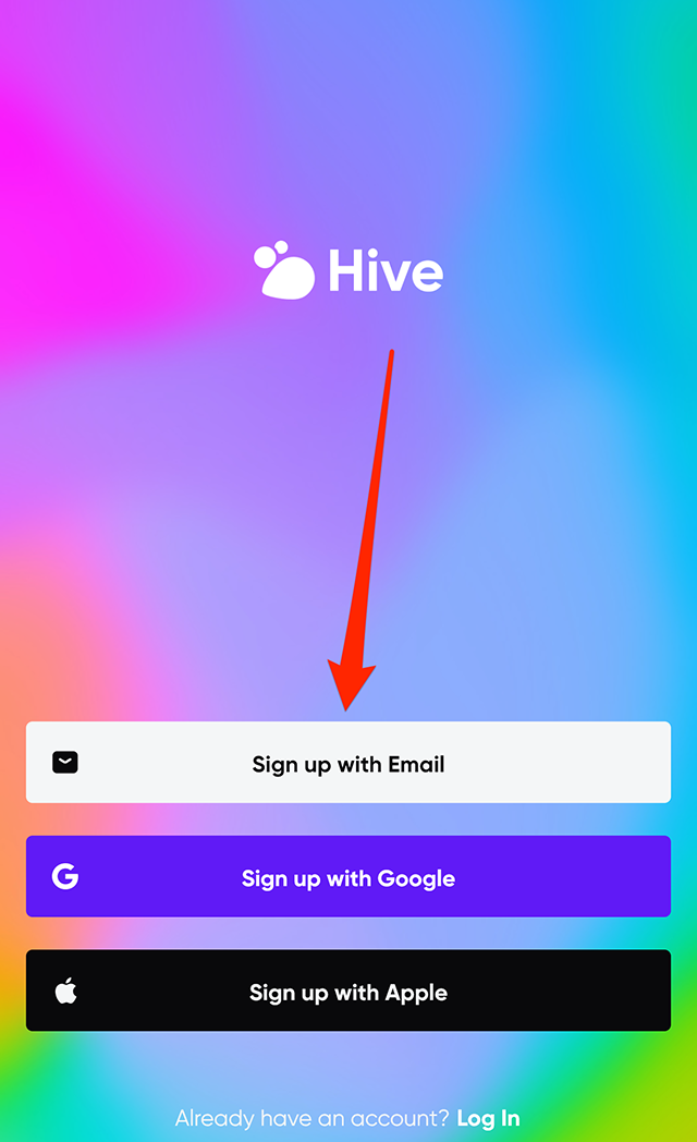 How to Sign Up for Hive