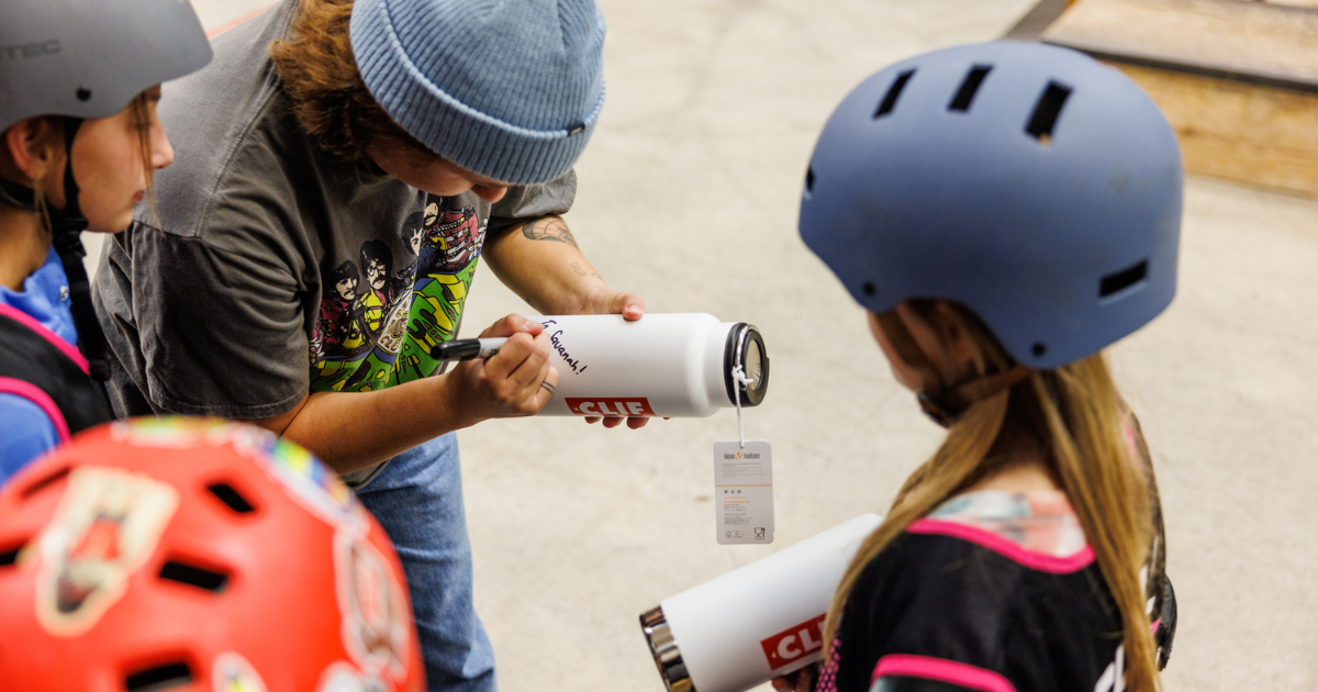 Skateboarder Jordyn Barratt and Clif Bar Drop In to Help