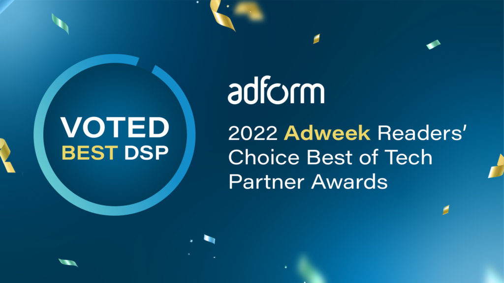 Adform Named “Best DSP” by Adweek Readers