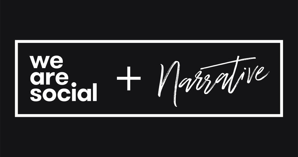 We Are Social and The Narrative Group Are Merging