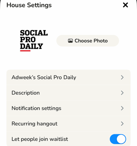 Clubhouse: How to Add a Profile Picture to Your House