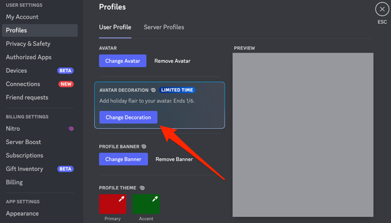 Discord Nitro: How to Decorate Your Avatar for Snowsgiving