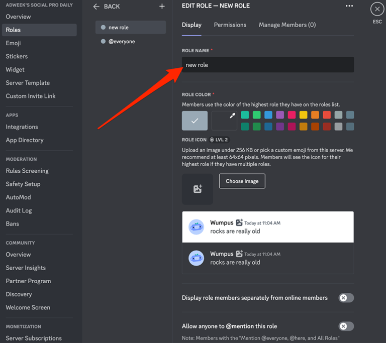 Discord: How to Create Server Roles on Desktop
