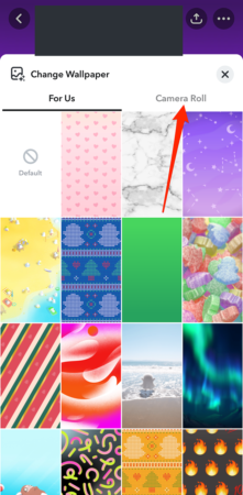 Snapchat+: How to Change Your Chat Wallpaper