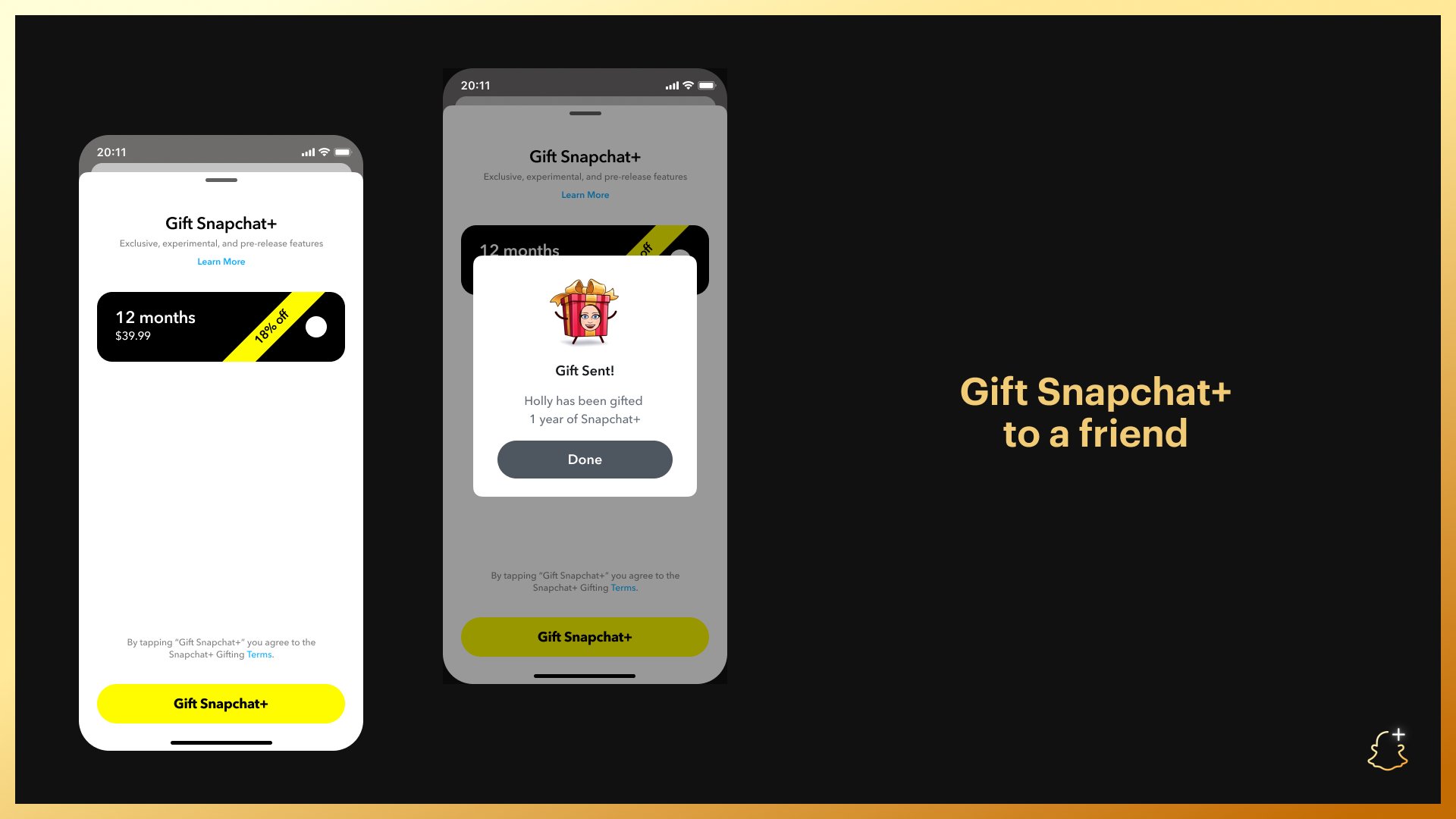 Snapchat+ Adds Gifting, More Customization Options, Chat Wallpaper