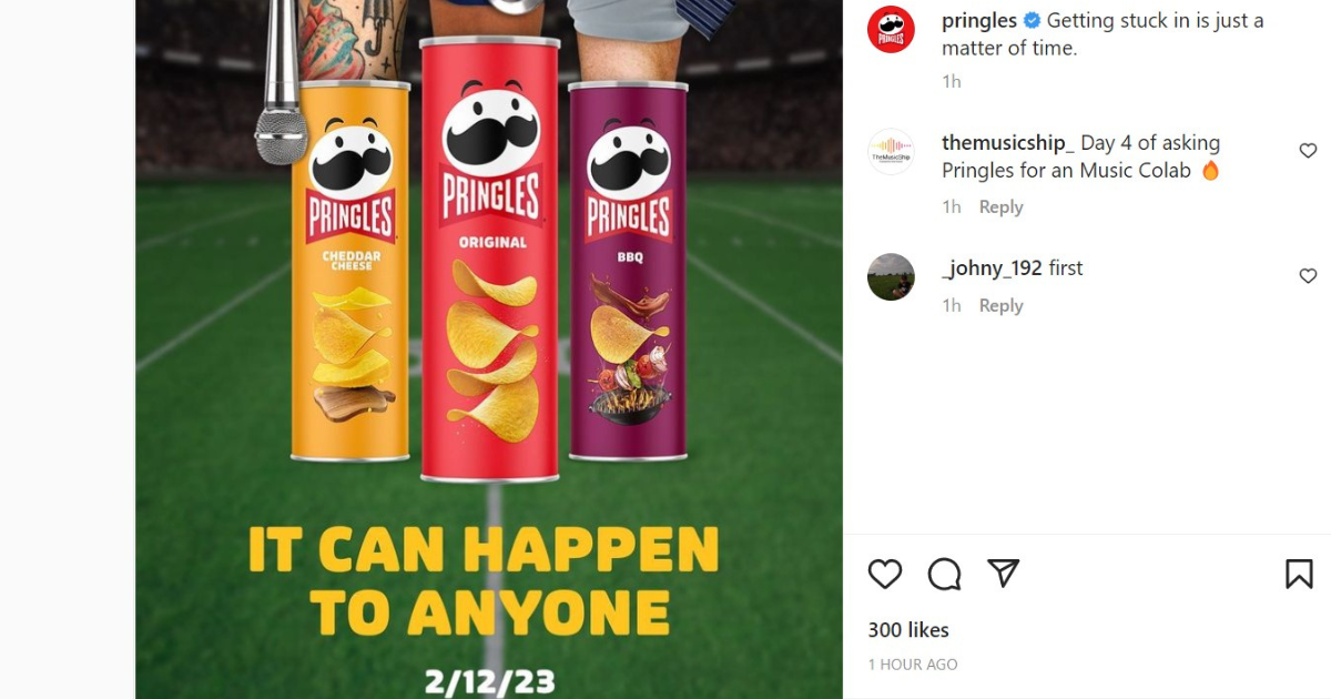 Pringles Returns to Super Bowl for Sixth Consecutive Year