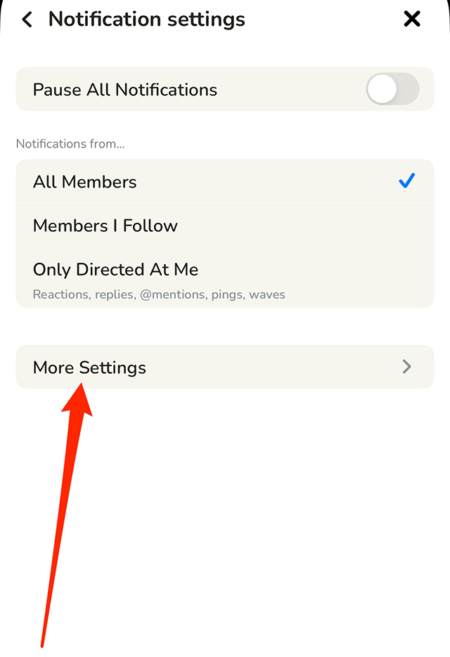 Clubhouse: How to Change Your Notification Settings for a House