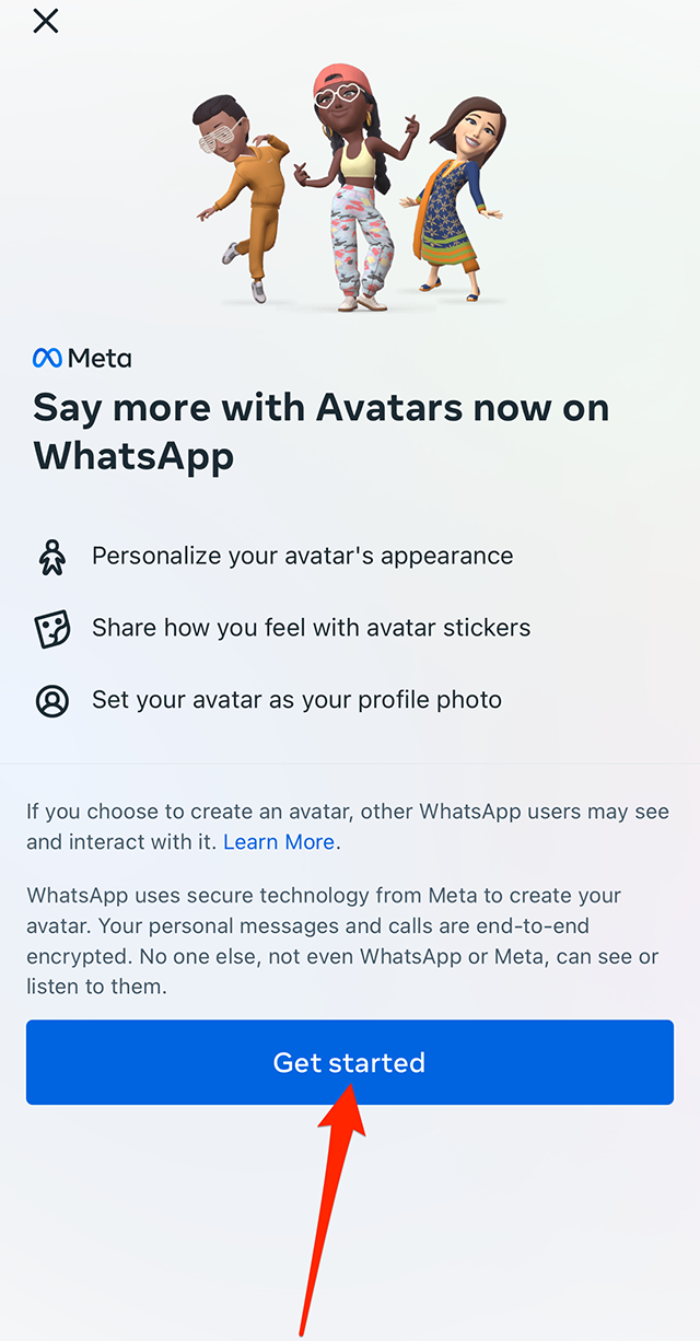 WhatsApp: How to Create an Avatar
