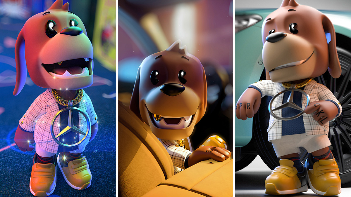 How a Digital Dachshund Became Mercedes' Brand Mascot