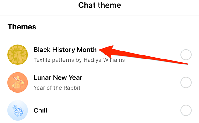 Instagram: How to Use the Black History Month Chat Theme