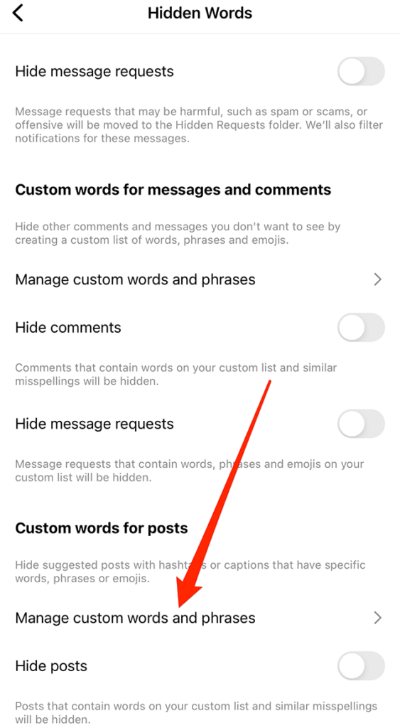 Instagram: How to Hide Suggested Posts With Certain Words or Phrases