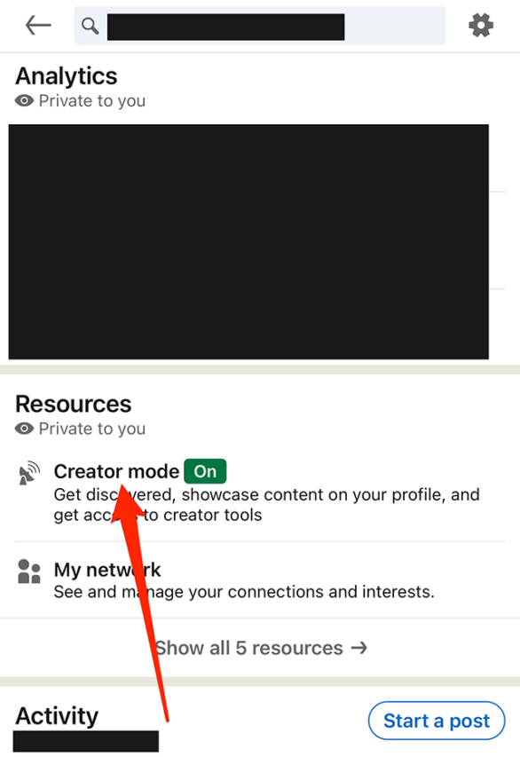 LinkedIn: How to Turn Off Creator Mode on Mobile