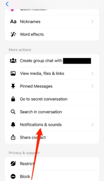 Messenger: How to Change the Text Tone for a Chat