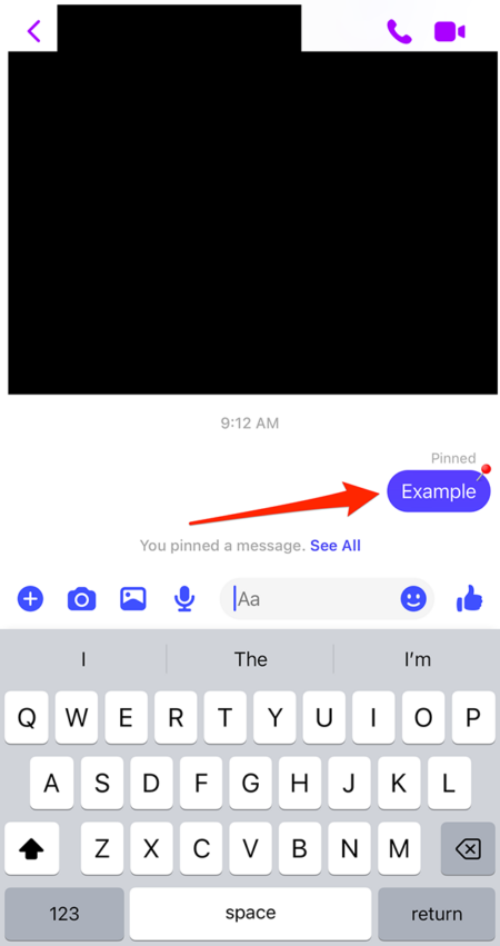 Messenger: How to Pin Messages in a Chat on Mobile