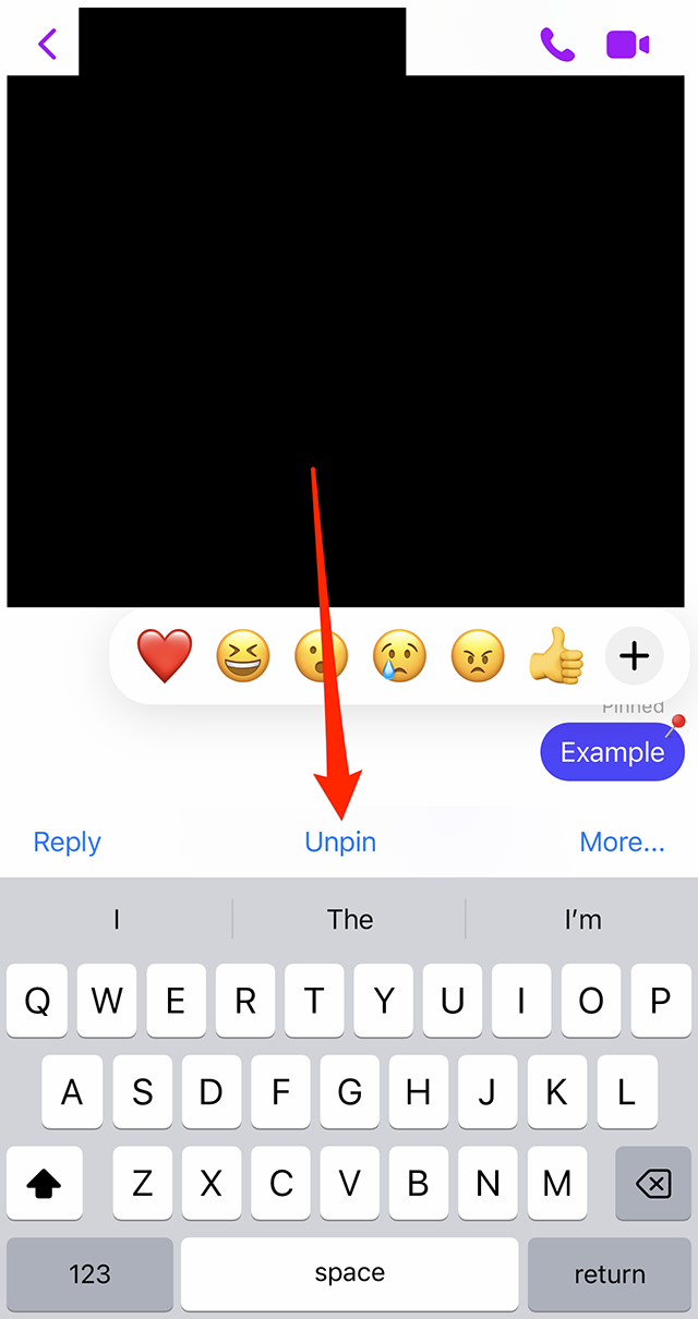 Messenger: How to Unpin Messages in a Chat