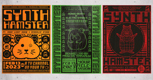 Pringles’ Mascot Is a Rockstar Hamster Who Plays a Keyboard