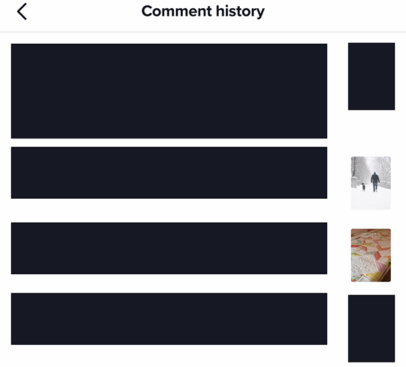 TikTok: How to View Your Comment History on Mobile