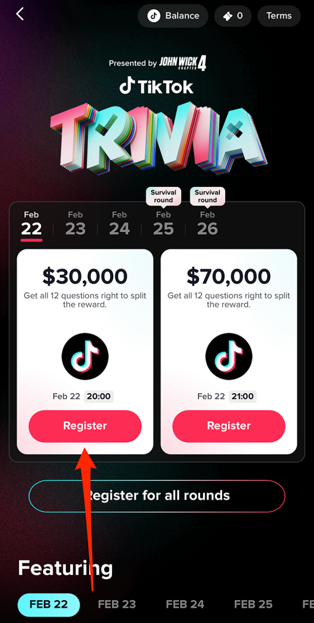 TikTok: How to Play TikTok Trivia