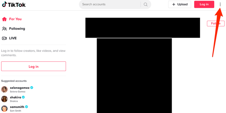 TikTok: How to Use Dark Mode on the Web