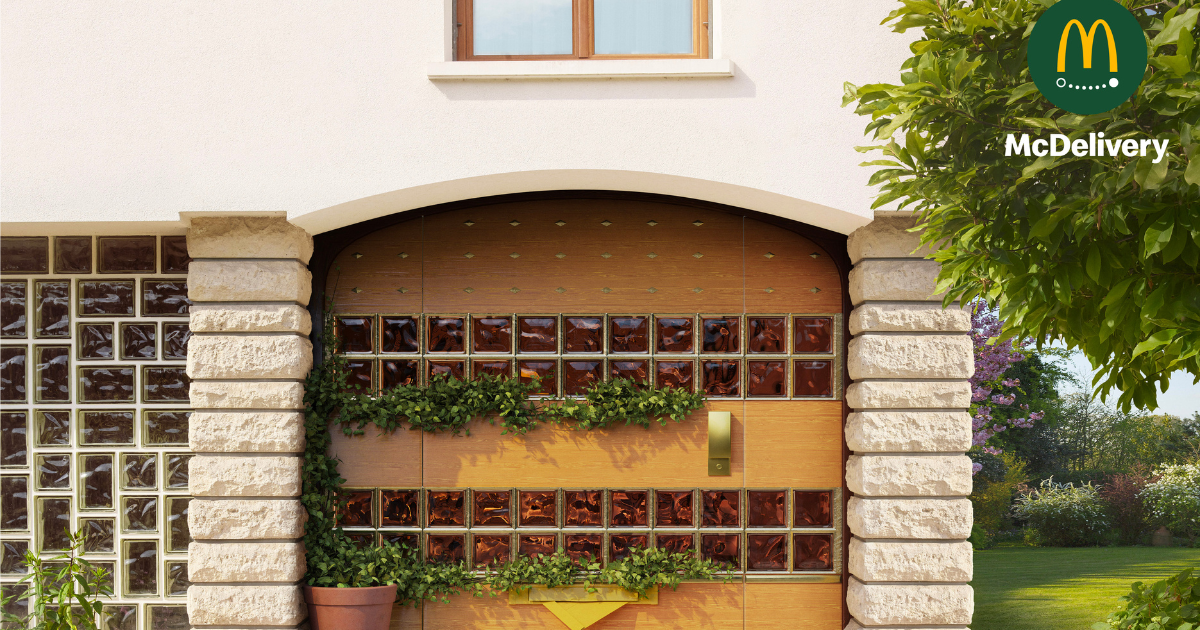 McDonald's Ads Feature Doors Resembling Its Menu Items