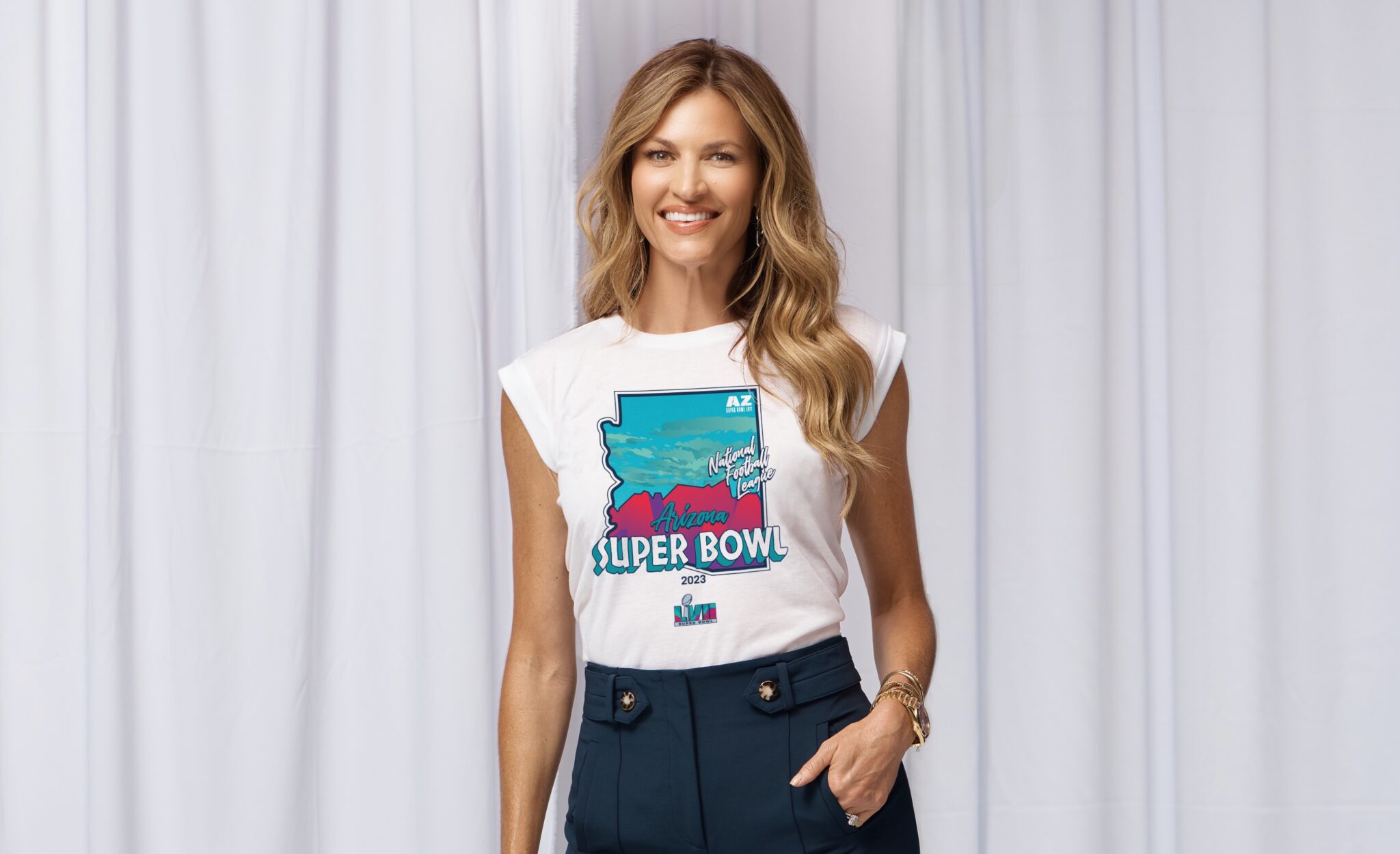 Erin Andrews Saves V-Day as Anti-Hero for Her Sports Brand