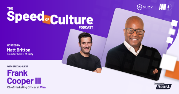 Visa CMO Frank Cooper III on Finding Your Purpose