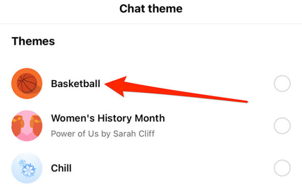 Instagram: How to Use the Basketball Chat Theme