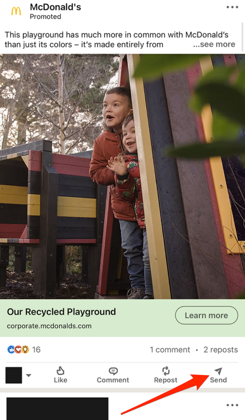 LinkedIn: How to Send a Post to Multiple Users at the Same Time