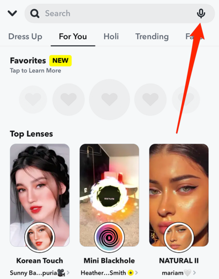Snapchat: How to Use Voice Scan to Find AR Lenses