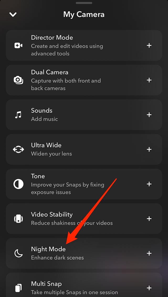Snapchat: How to Take Snaps in Night Mode