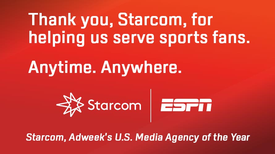 Starcom Is Adweek's US Media Agency of the Year