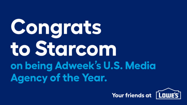 Starcom Is Adweek's US Media Agency of the Year