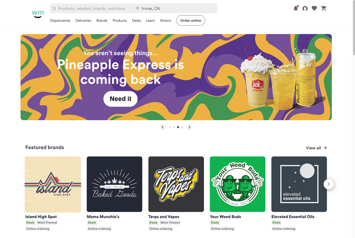 Jack in the Box Blazes a Trail with Weedmaps Partnership