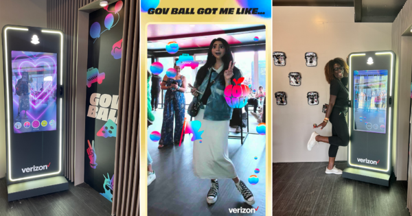 Verizon and Snap Bring AR Mirrors to Music Festivals