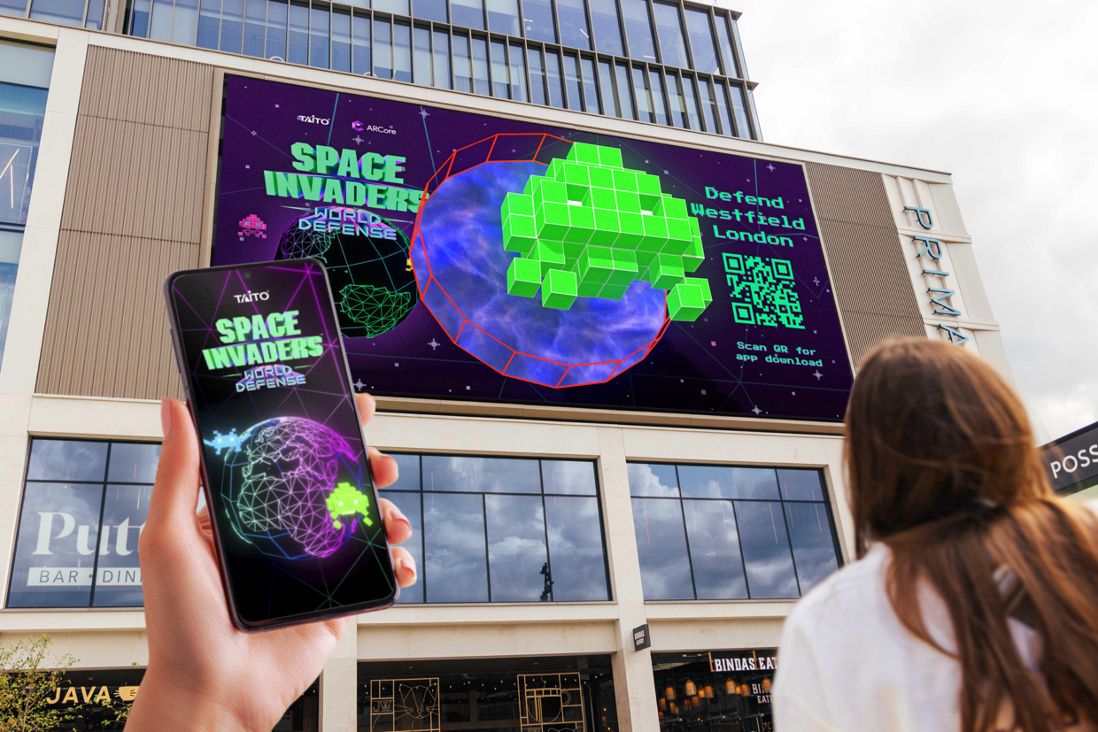 Space Invaders Breaks Out From the Screen Into Reality