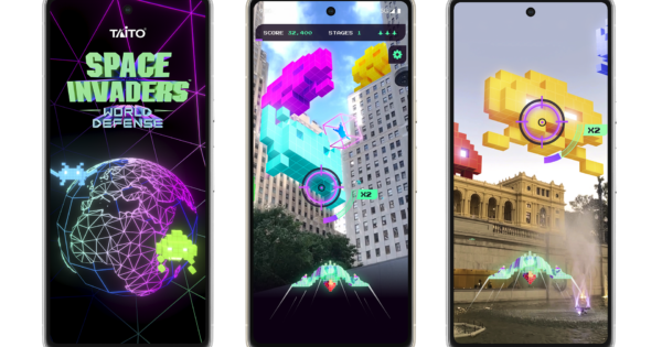 Space Invaders Breaks Out From the Screen Into Reality