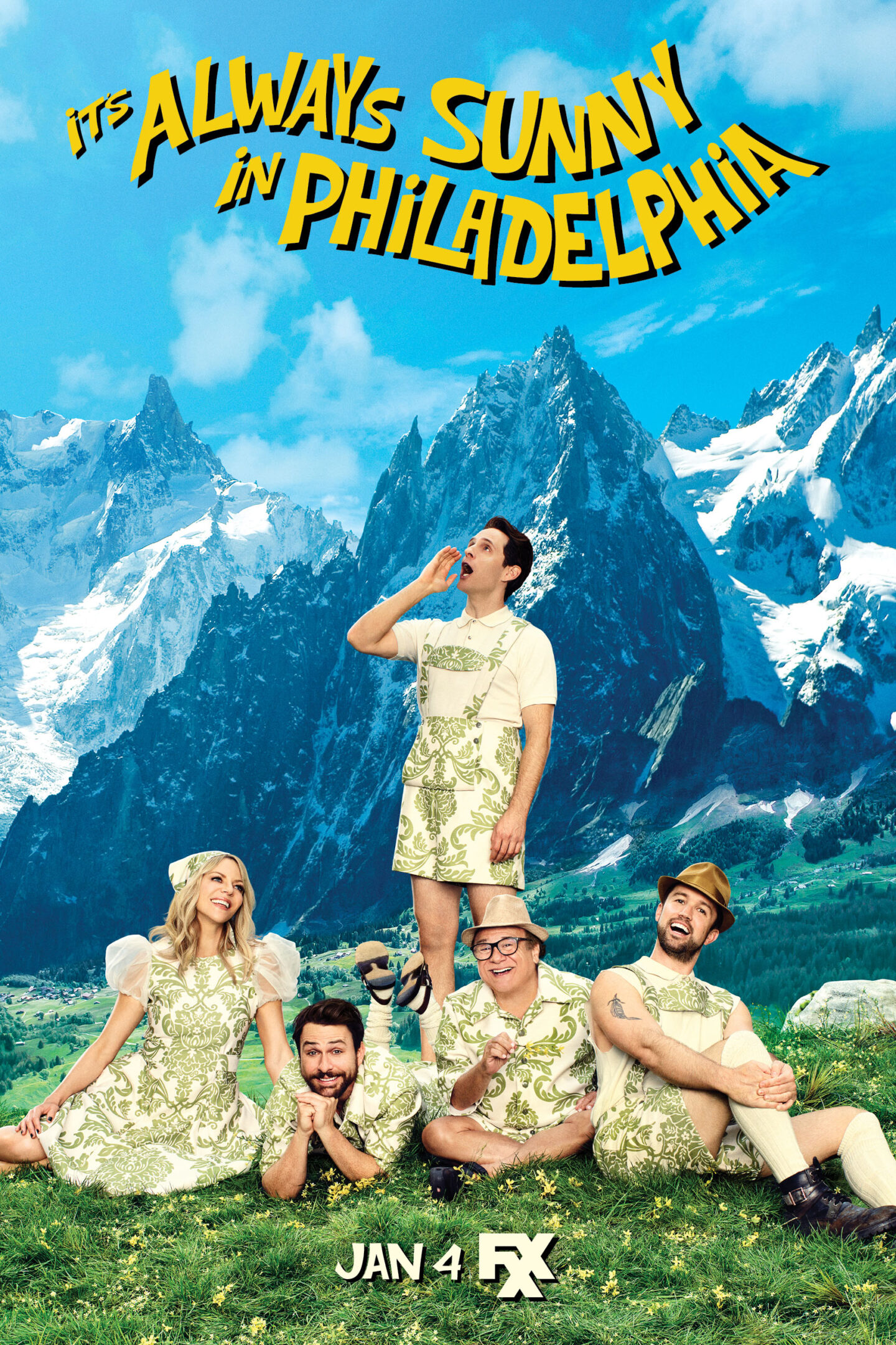 Always Sunny's Evolving Key Art: 'Idiocy in Glory'