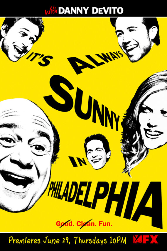 Always Sunny's Evolving Key Art: 'Idiocy in Glory'