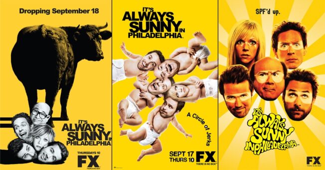 Always Sunny's Evolving Key Art: 'Idiocy in Glory'