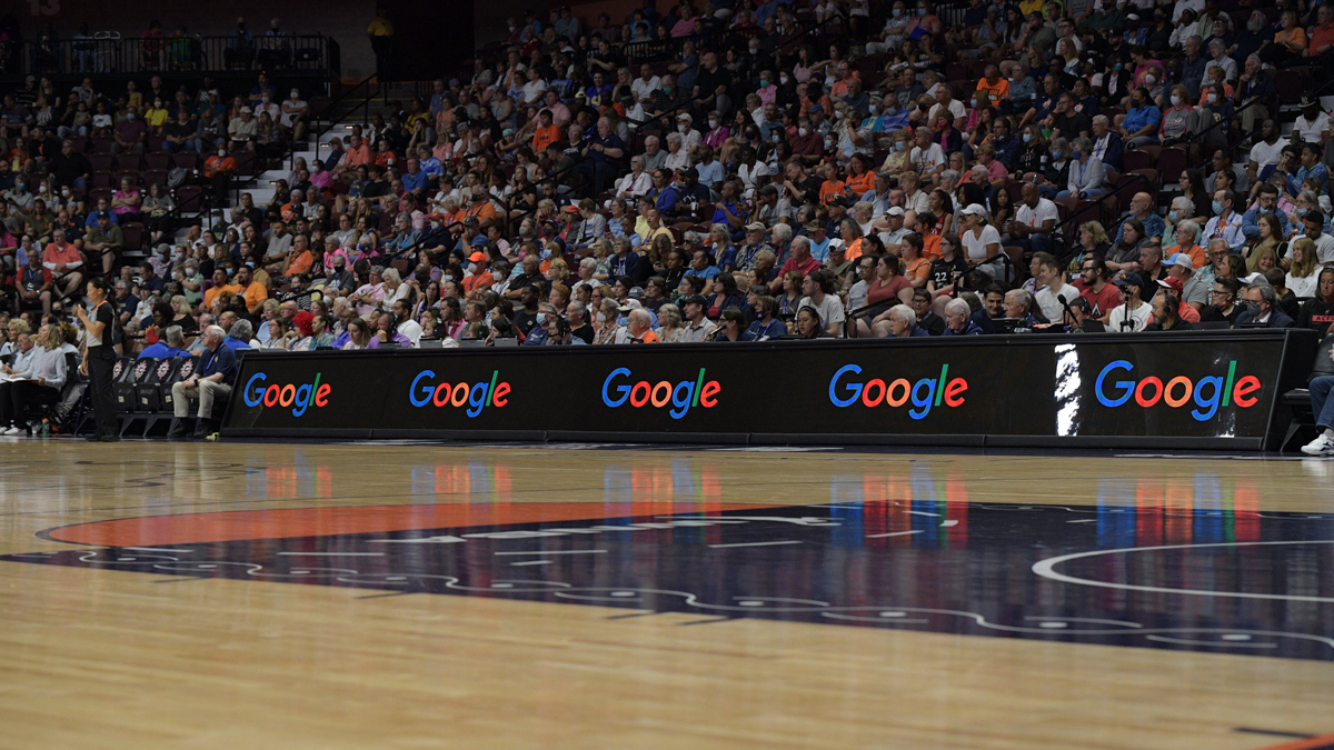 Nba Basketball Court Side View