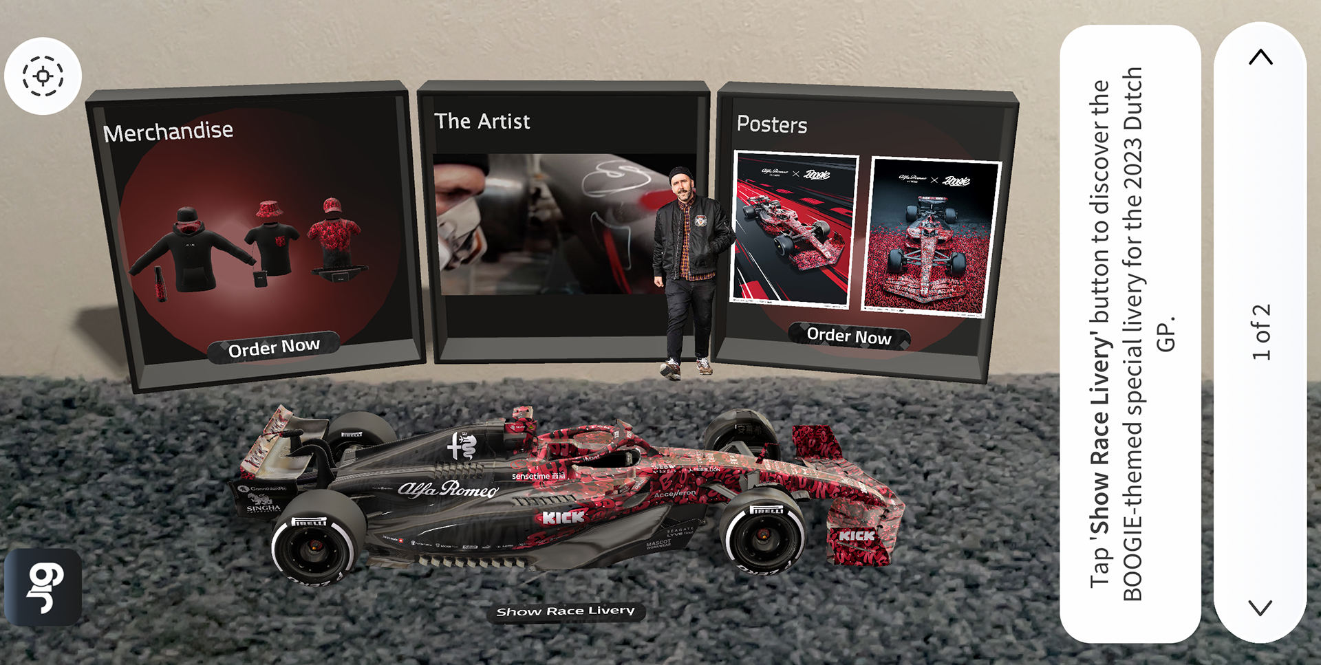 Alfa Romeo Brings F1 Art Car to Fans Virtually With AR