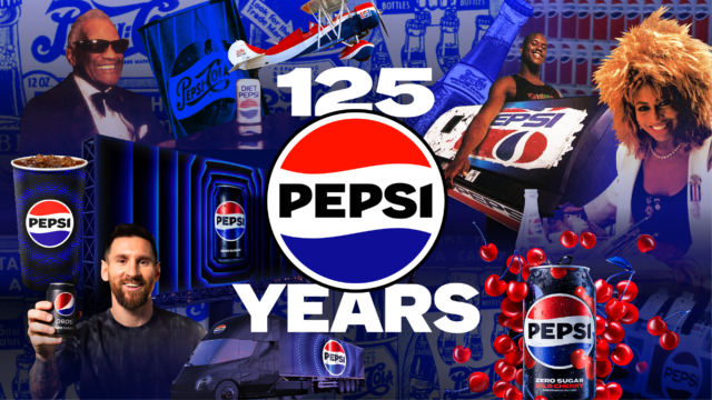 Pepsi Kicks Off 125th Birthday With New Look, Celebrations