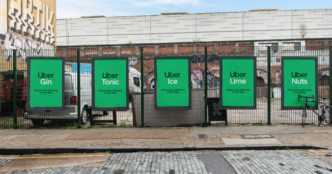 Uber Eats Celebrates Indulgence As It Pushes Grocery Service